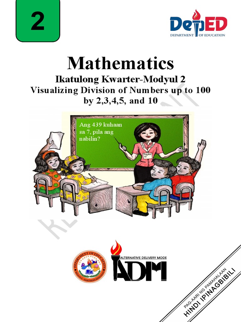 Math2 Q3 Mod2-VisualizingDivision v5 | PDF