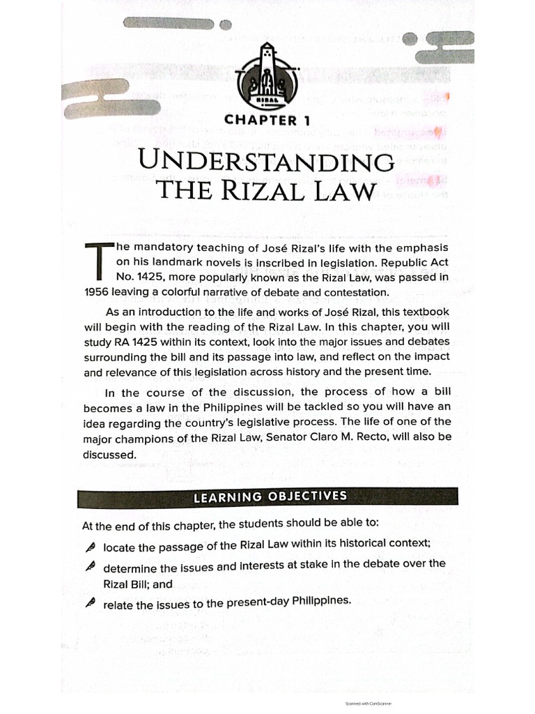 Life Works of Rizal Chapt 1 PDF | PDF