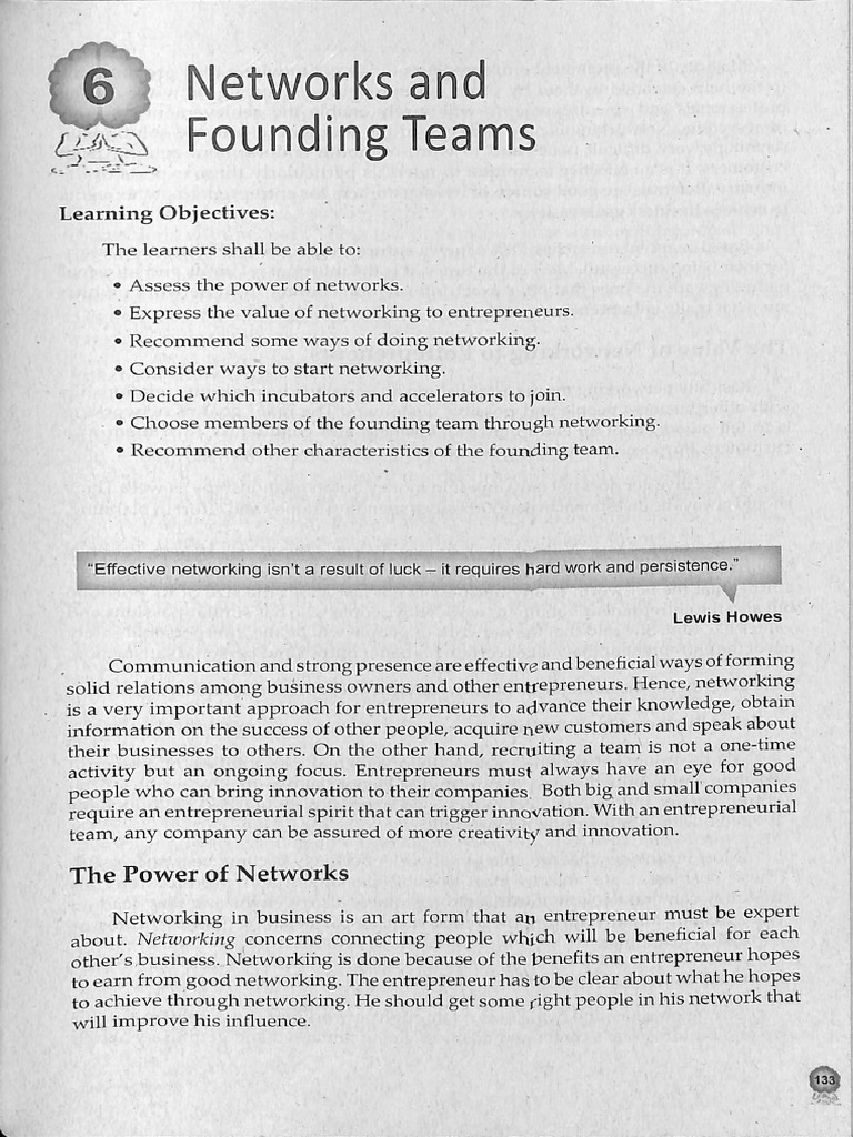 Entrepreneurial Mindset (Chapter 6) | PDF