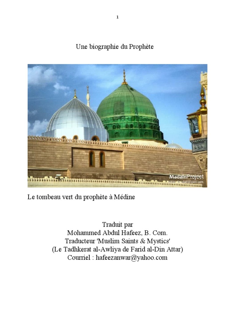 Biographie concise du Prophète Muhammad | PDF | Mahomet | Coran