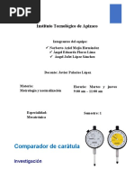 Comparador Óptico: Análisis y Uso | PDF | Óptica | Medición