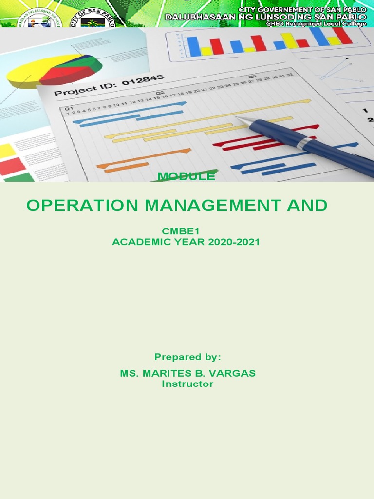 Operation Management | PDF | Quality Management | Lean Manufacturing