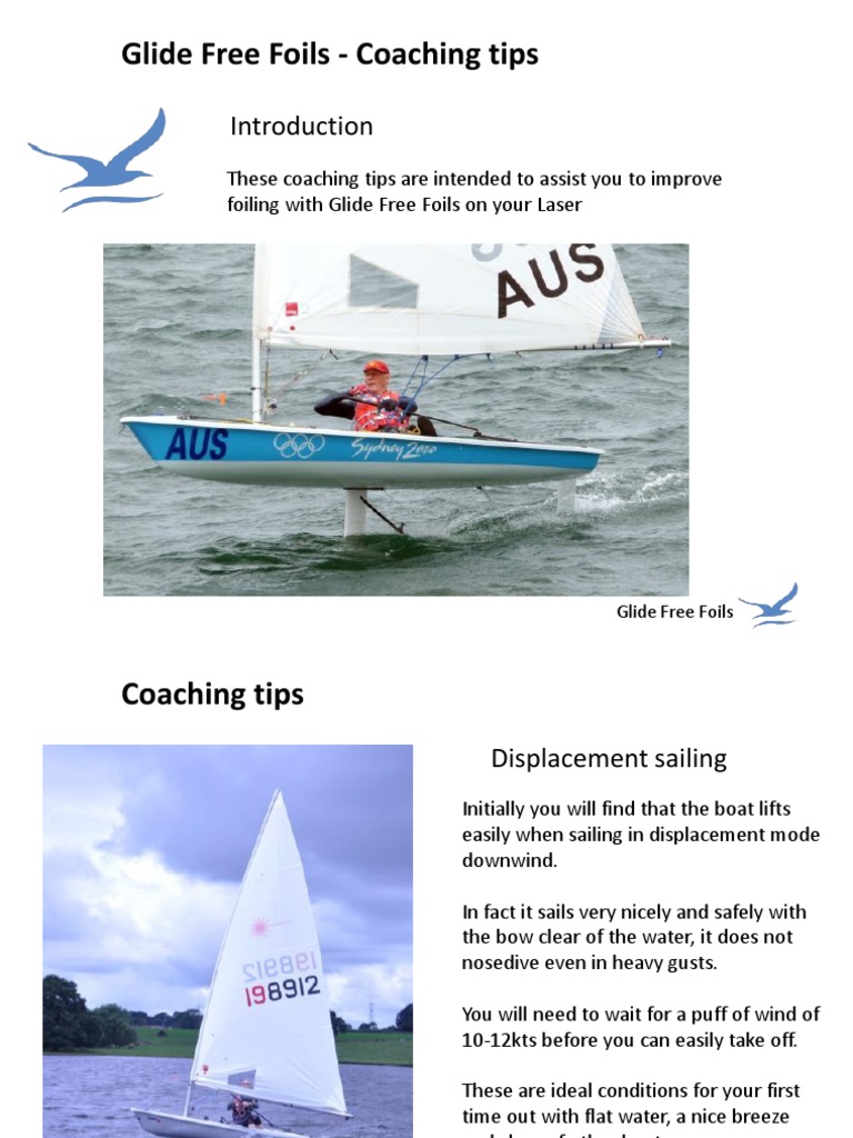 Glide Free Foils Coaching Tips: An Instructional Guide for Improving Foiling Technique on the ...