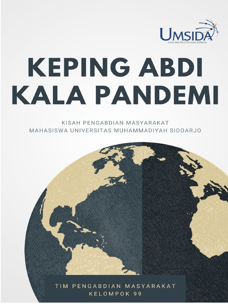 Format Contoh Luaran Buku KKN Tangguh 2020 | PDF