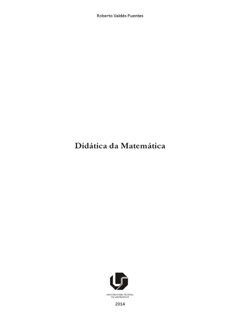 Didática Da Matemática | PDF | Aprendizado | Pedagogia