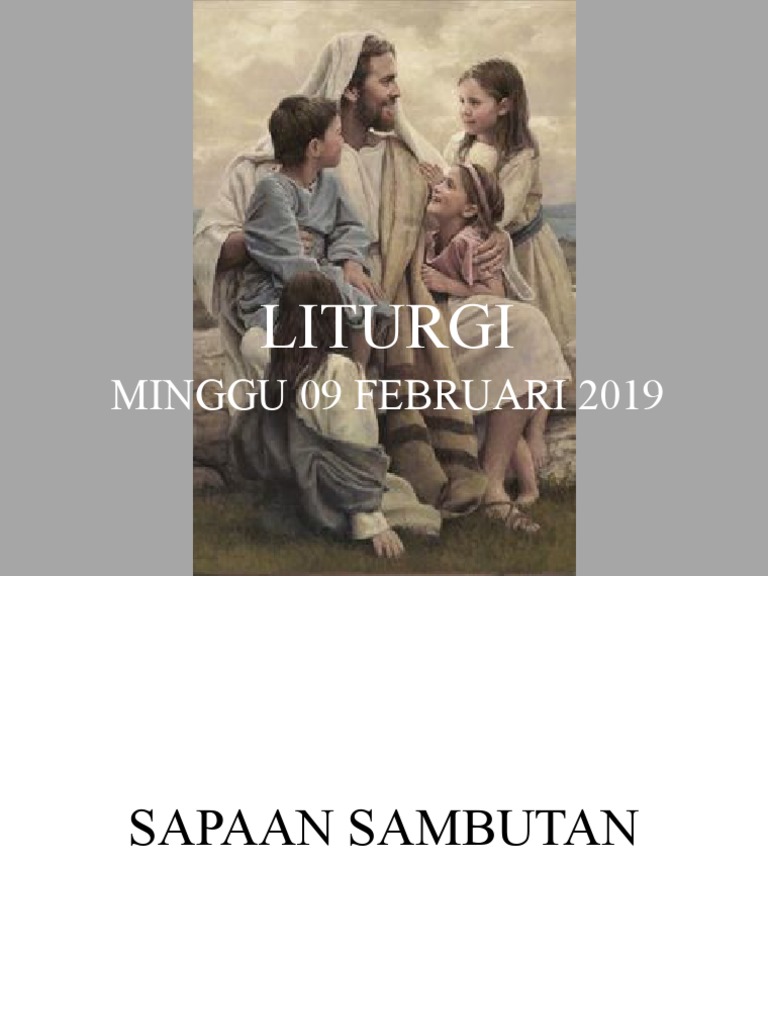 Liturgi GTM Ibadah Ii | PDF