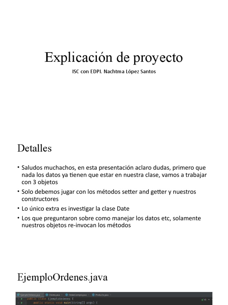 Breve Explicacion de Proyecto | PDF | Crecimiento personal y profesional | Computadoras