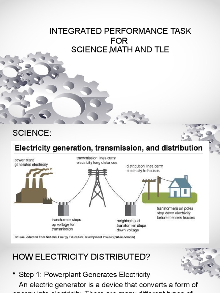 Integrated Performance Task FOR Science, Math and Tle | Download Free PDF | Electric Power ...