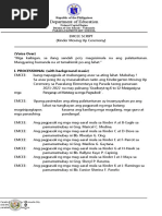 Emcee Script para Sa Induction Ceremony 2019 | PDF