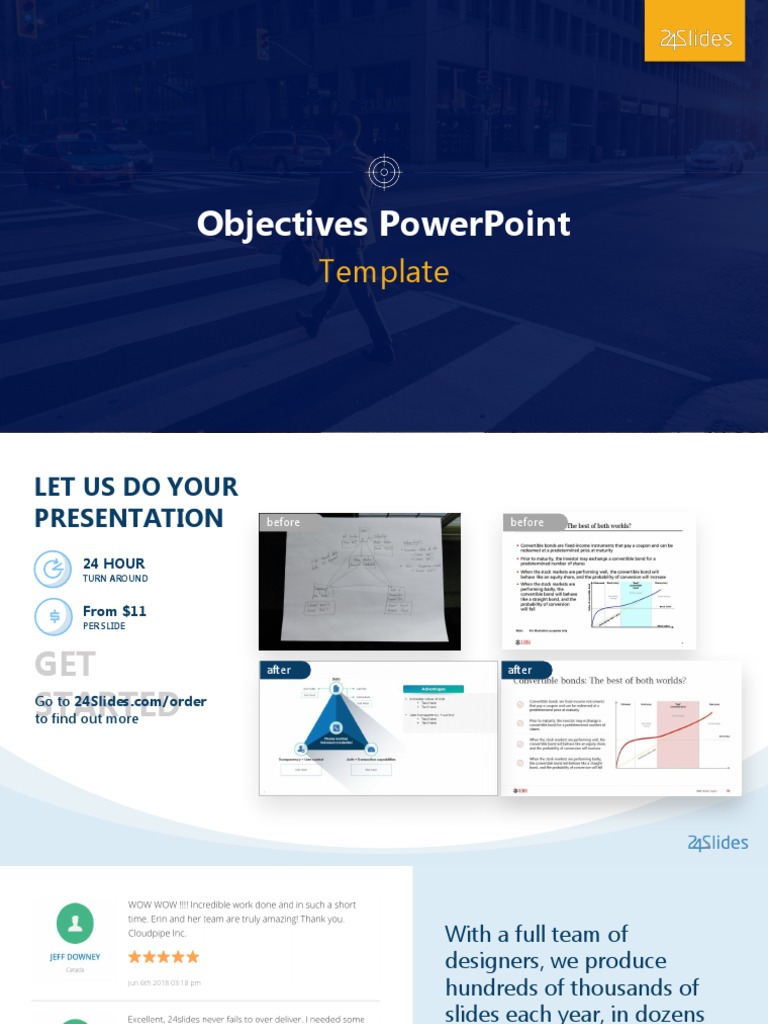 Objectives PPT Corporate | PDF | Business Process | Marketing