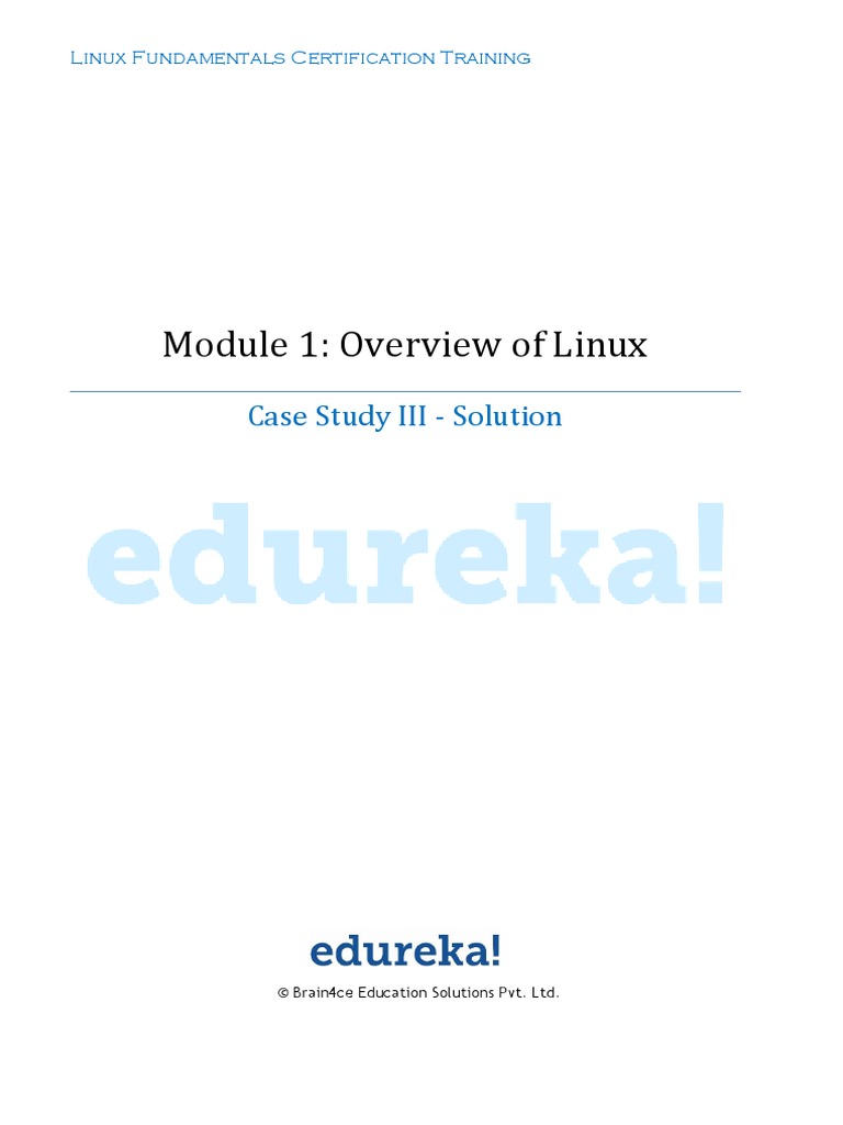 Linux Fundamental Module 1 Case 3 | PDF | File Transfer Protocol | Port (Computer Networking)