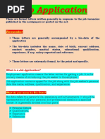Job Application Format For CBSE Class 12 | PDF | Résumé