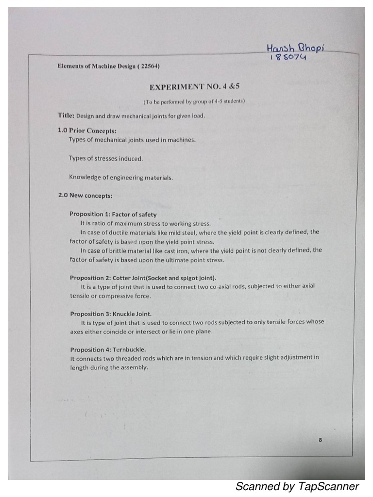 Emd Practical No.4,5 Harsh Bhopi 185074 Me-5b | PDF