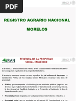 Funciones y Trámites del RAN en México | PDF | Reforma agraria | Regulación