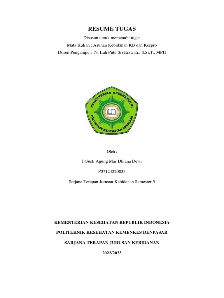 Resume Tugas KB | PDF