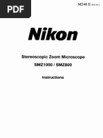 Nikon Eclipse Ti2 User Manual | PDF | Microscope | Equipment