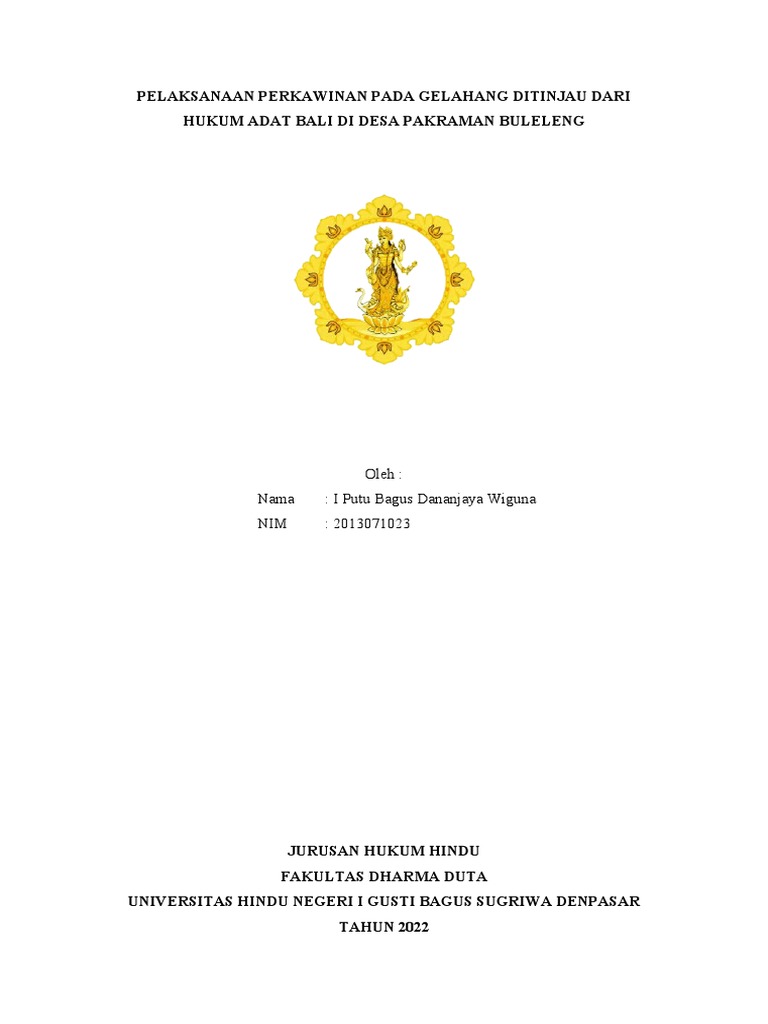 Makalah 20 Dananjaya | PDF