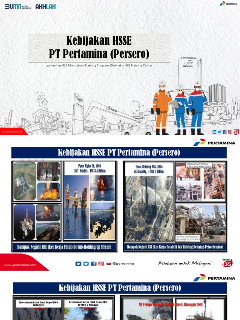 Kebijakan Hsse PT Pertamina-Persero - Advance | PDF