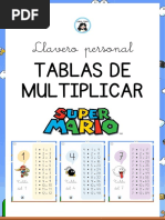 Tablas de Multiplicar de Roblox PDF | PDF