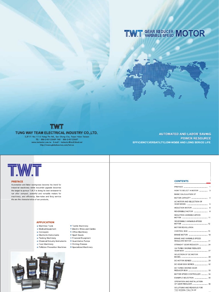 TWT English | PDF | Electric Motor | Physical Quantities
