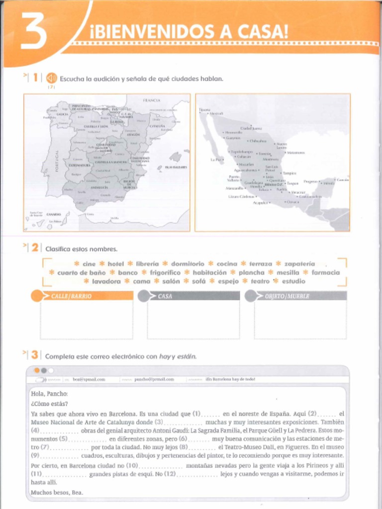 Nuevo Prisma Fusion Ejercicios - Tema 3 | PDF