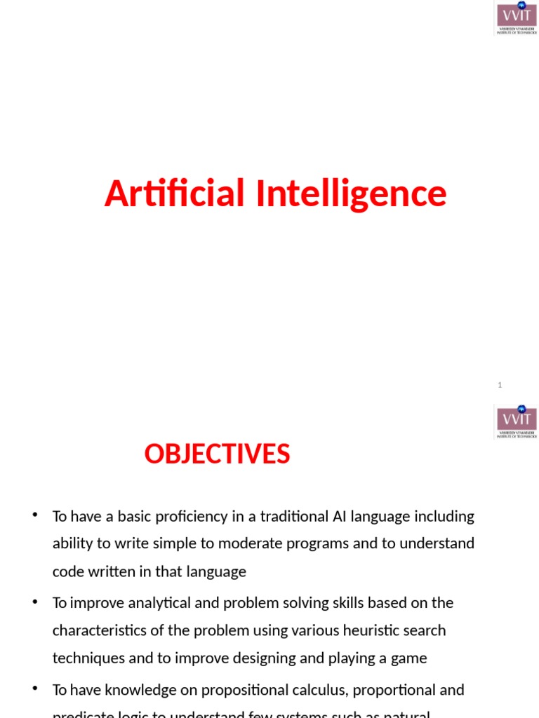 Ai - Unit I | PDF | Artificial Intelligence | Intelligence (AI) & Semantics