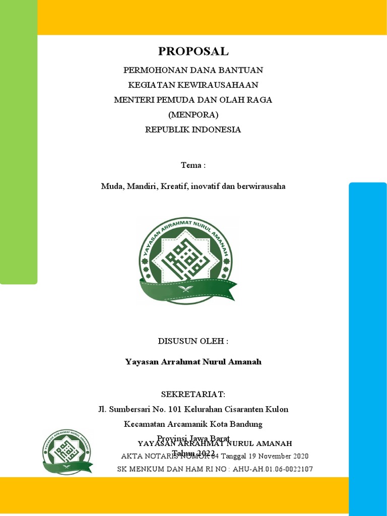 Proposal Pelatihan | PDF