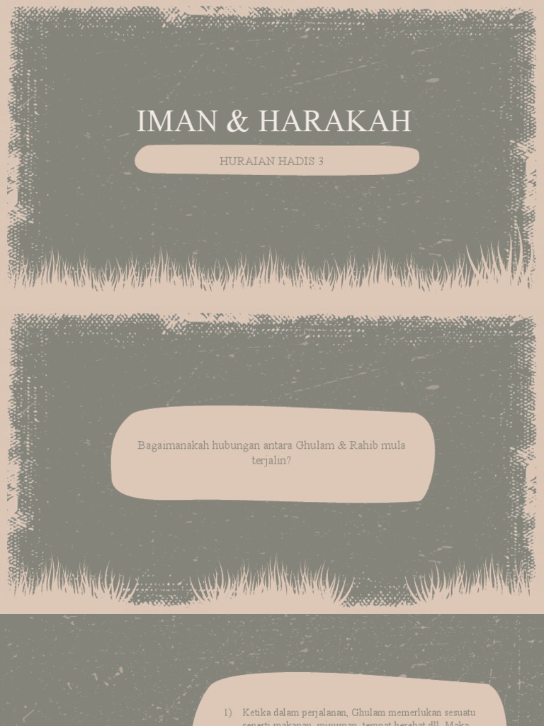 ABID - Iman & Harakah H3 | PDF