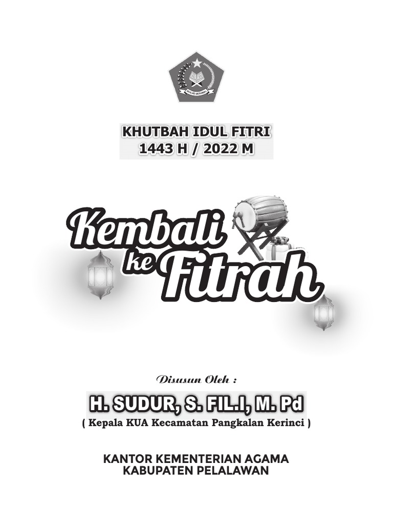 Buku Khutbah Idul Fitri | PDF