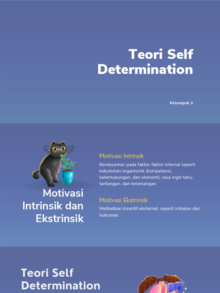 Teori Self-Determination dan Motivasi | PDF | Karier & Perkembangan ...