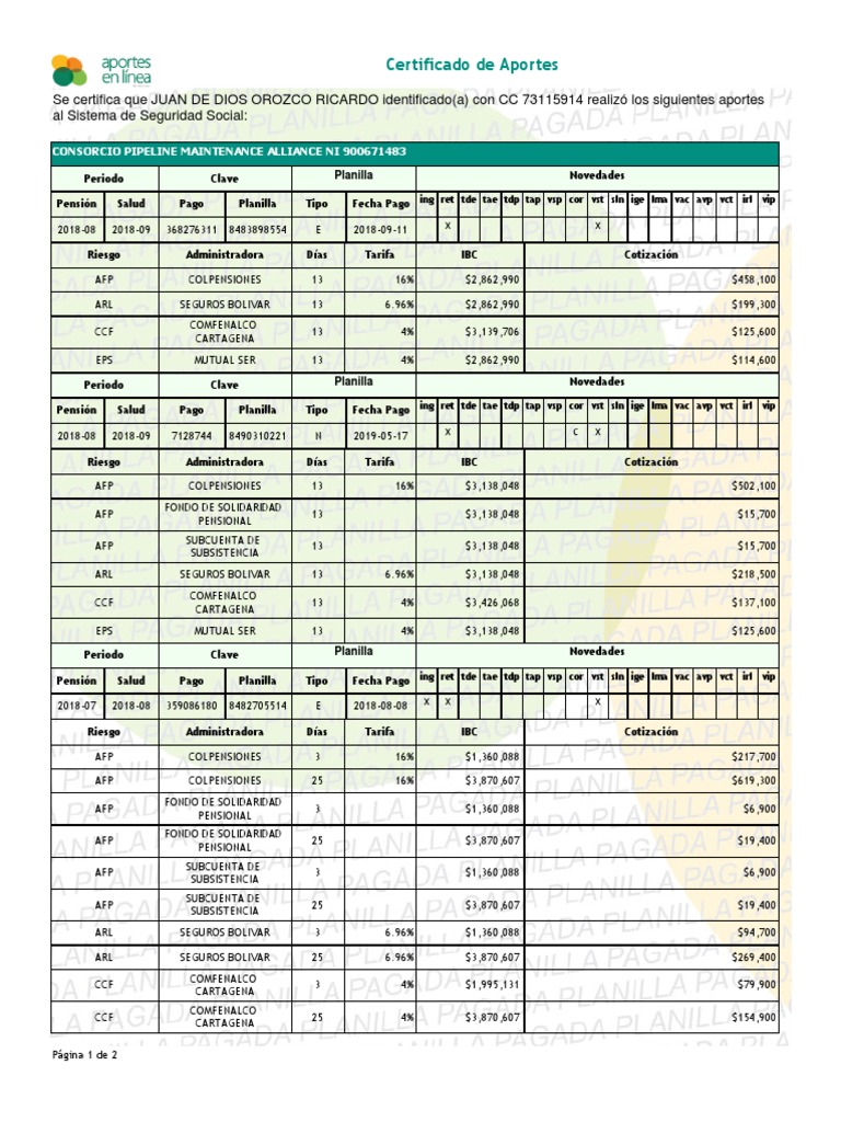 Mafars 040 | PDF | Pensión | Microeconomía