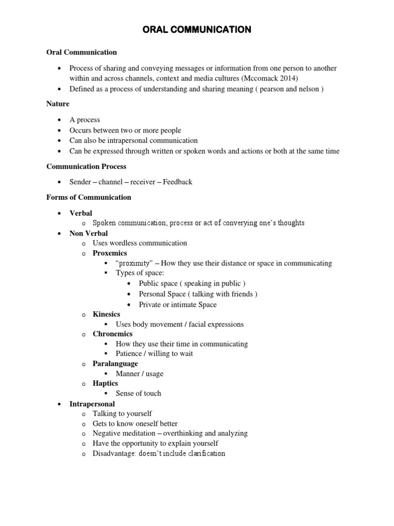 Types of Communication | PDF