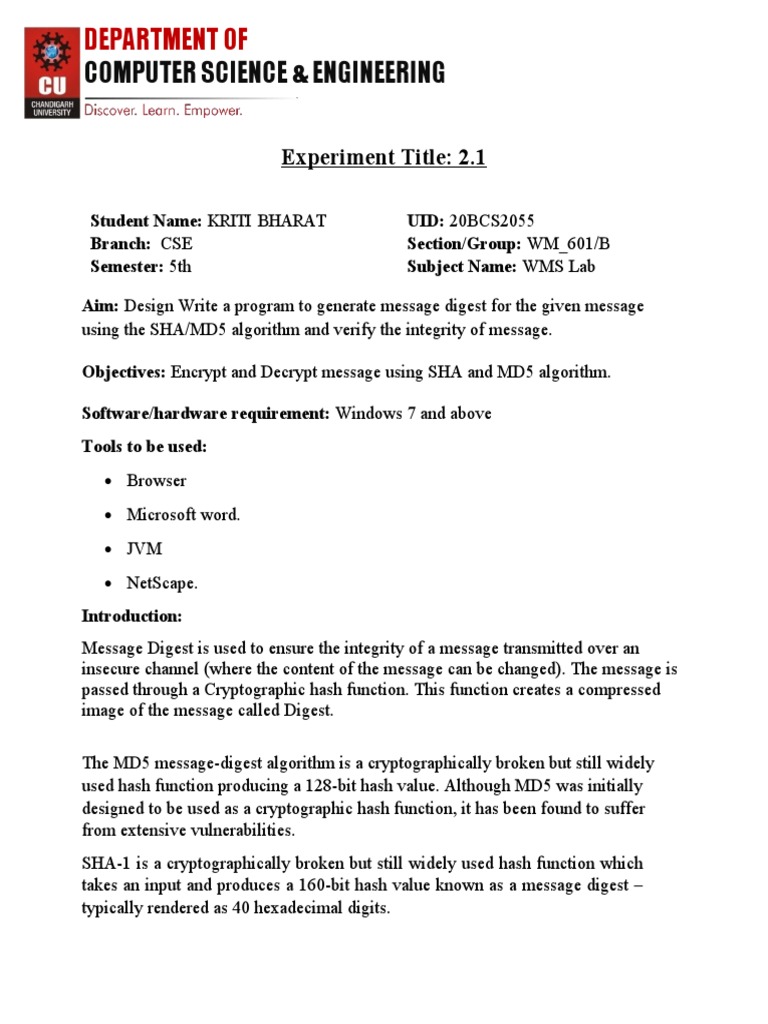 Web and Mobile Security Worksheet 2.1 | PDF | Cryptography | String ...