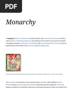 Detailed Rights of Citizens in A Monarchy | PDF