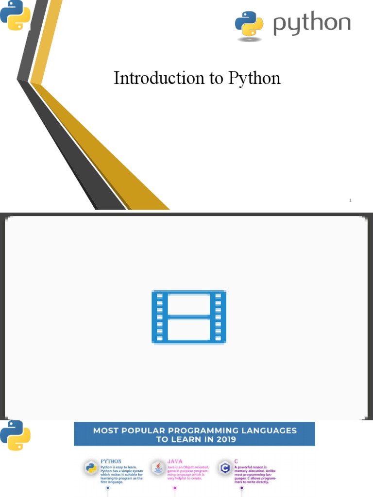 Python PPT (Autosaved) | Download Free PDF | Python (Programming ... Python PPT (Autosaved) | Download Free PDF | Python (Programming ...