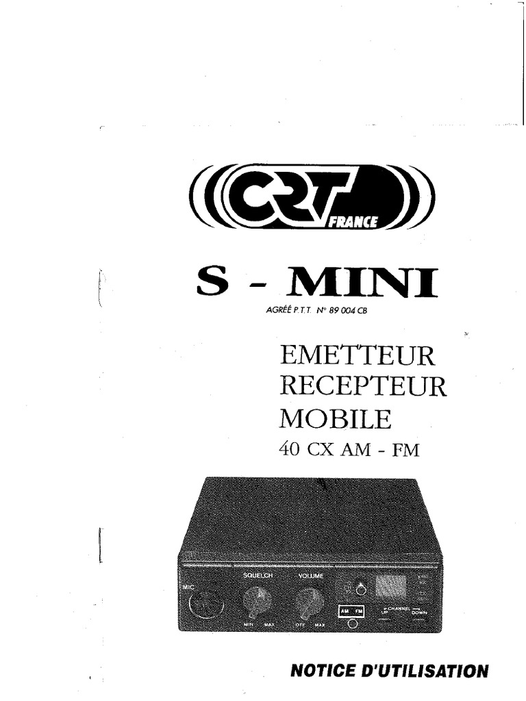 CRT BDA S-Mini | PDF