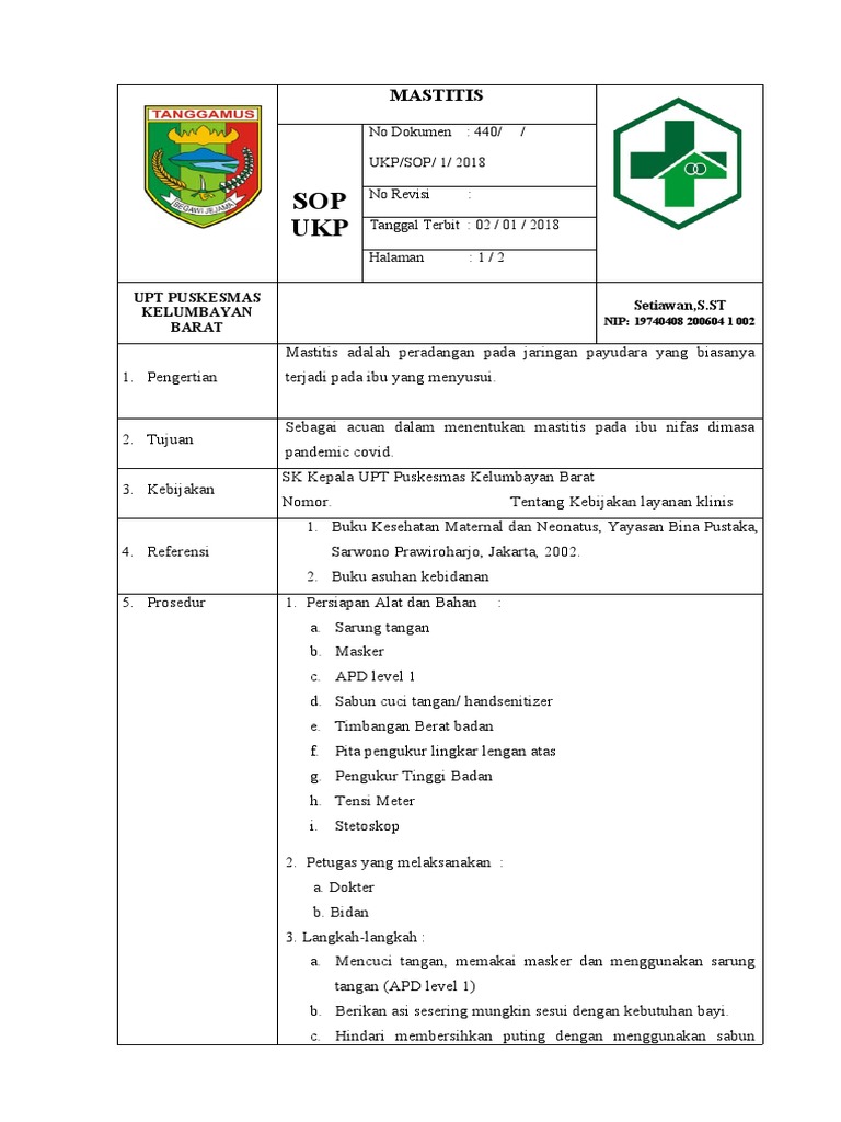 MASTITIS | PDF | Kesehatan Holistik