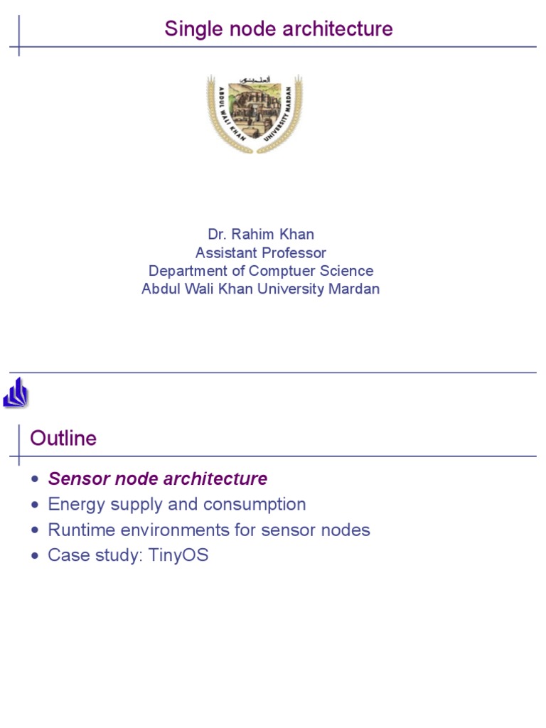 AWN Lecture-2 | PDF | Wireless Sensor Network | Process (Computing)