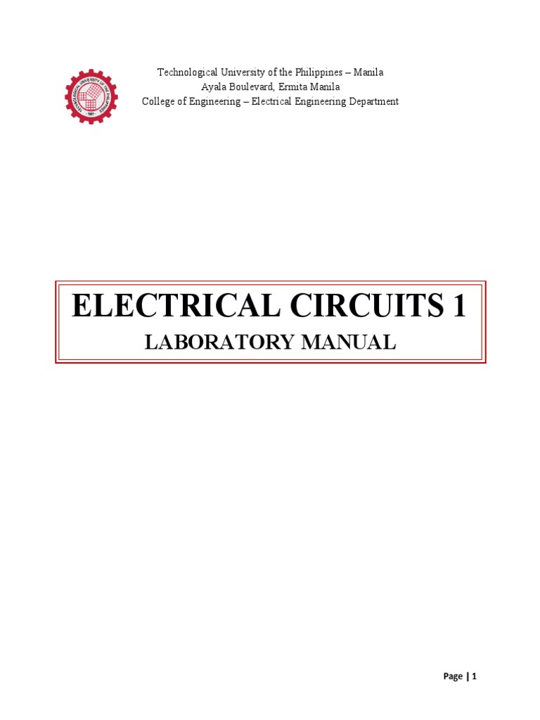 Pee1l Electrical Circuits 1 Lab Module | PDF | Resistor | Voltage