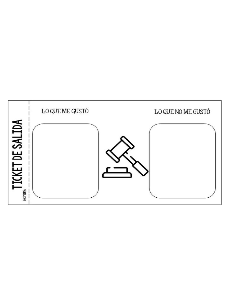 Ticket de Salida | PDF