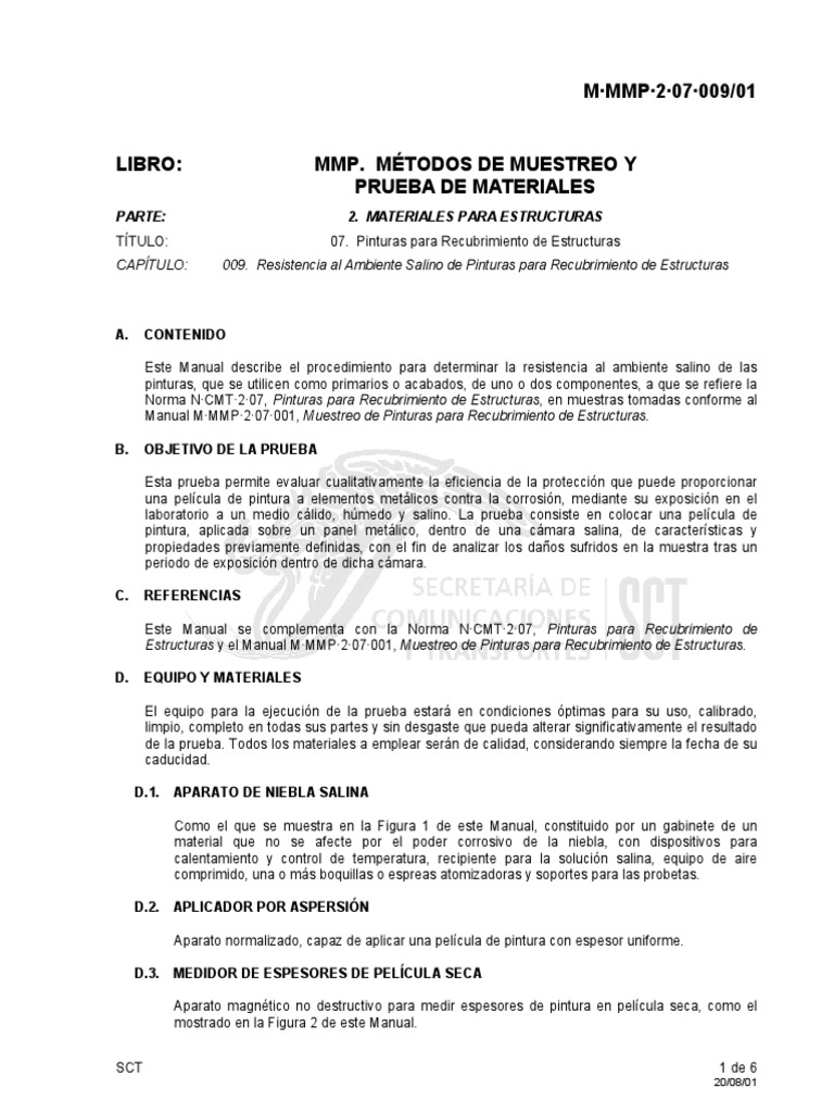 M MMP 2 07 009 01 | PDF | Agua | Destilación