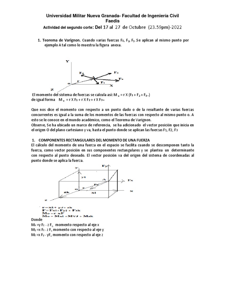 Actividad Segundo Corte | PDF | Vector Euclidiano | Rotación