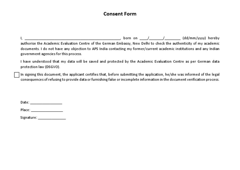Student Authorisation Letter | PDF