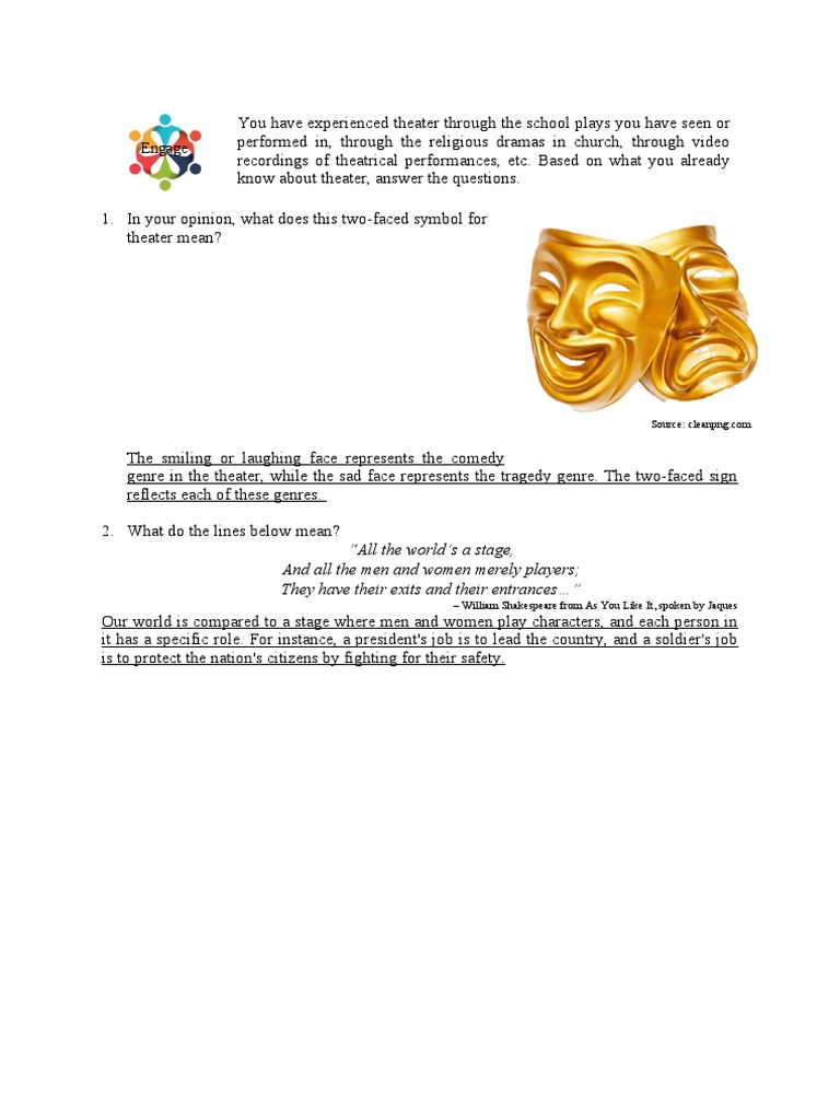 Sea Grva Module 3 Unit 1 Engage | PDF | Art | Poetry