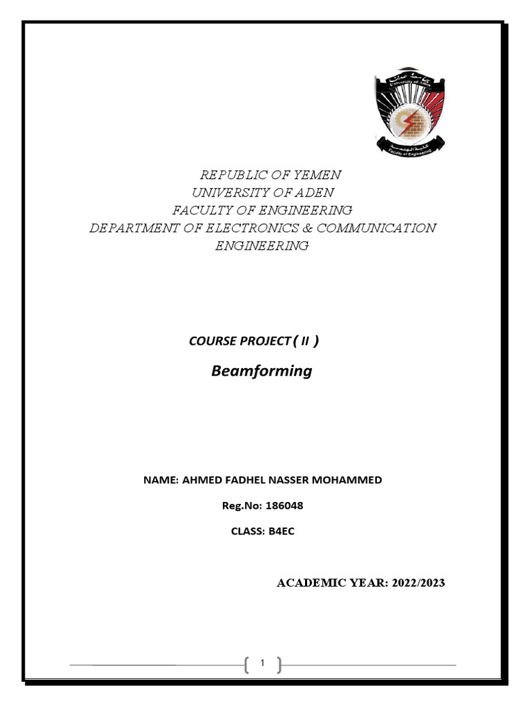 Beamforming 2 | PDF | Mimo | Antenna (Radio)