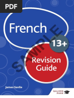 Edexcel GCSE French Vocabulary Guide | PDF