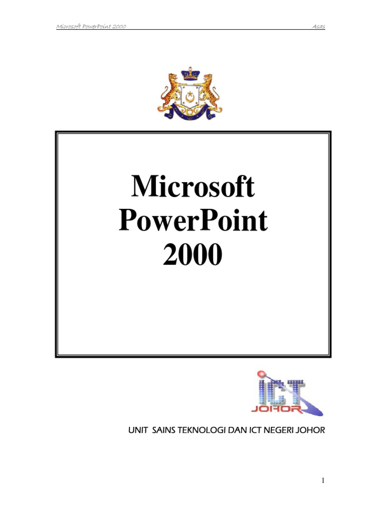 Manual Powerpoint 2000 | PDF | Teknologi & Rekayasa