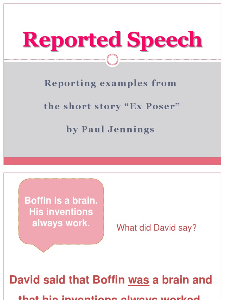 Reporting Ex Poser | PDF