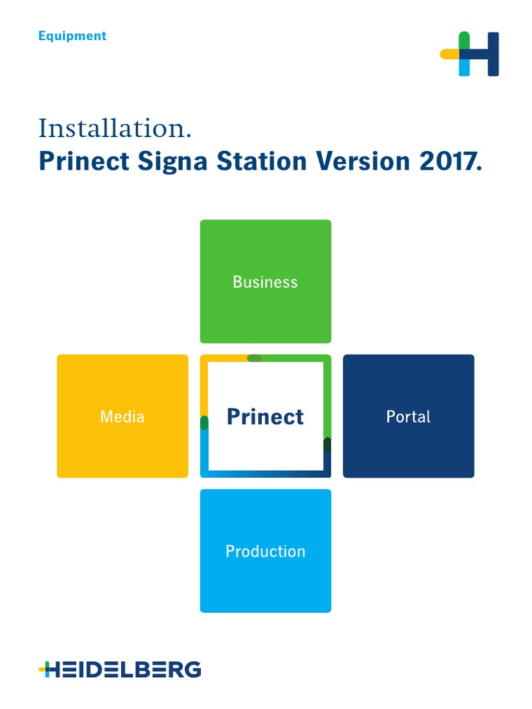 Prinect Signa Station - Install EN | PDF | Installation (Computer Programs) | Mac Os