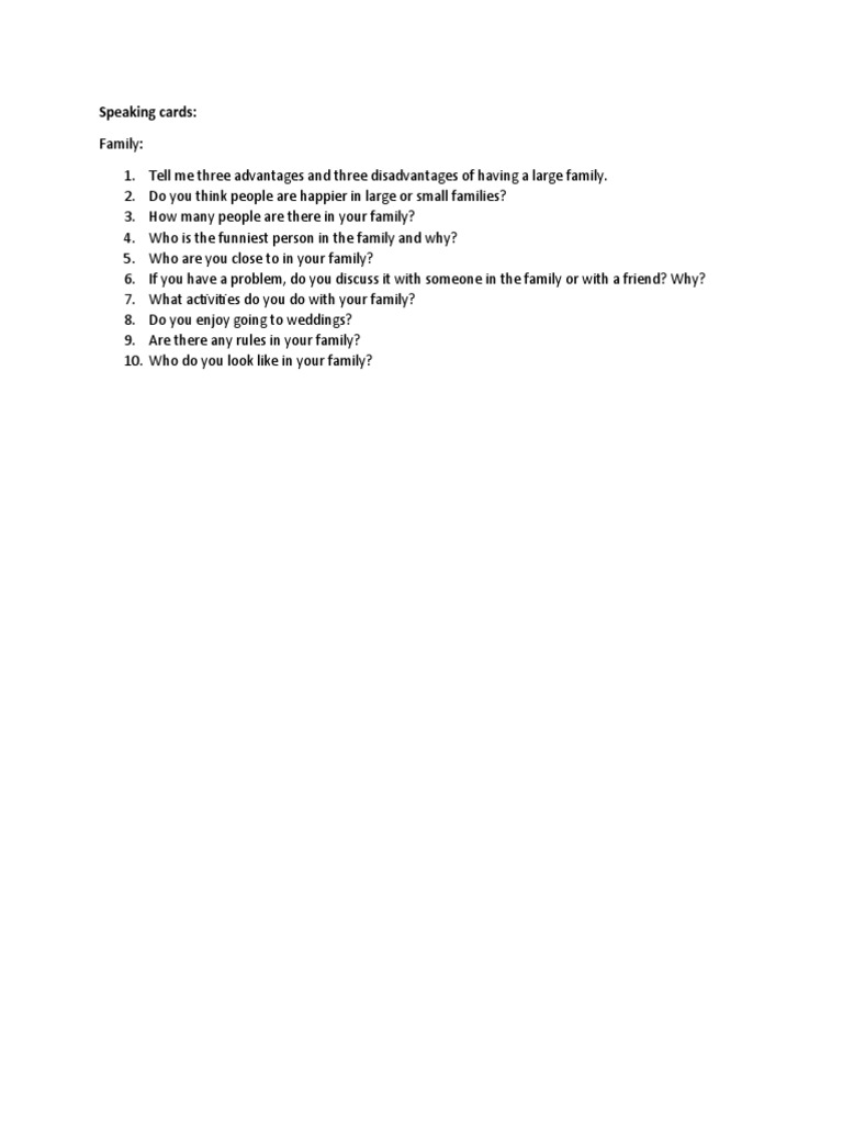 Insights Into Family Dynamics: A Discussion Guide Exploring ...